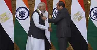 PM Modi conferred with 'Order of the Nile' – Egypt’s highest state honour | coastaldigest.com ...