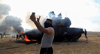 Hamas captures Israeli soldiers, destroys tanks as 'Operation al-Quds ...