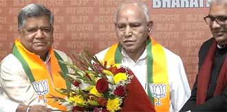 After enjoying Congress hospitality, Jagadish Shettar returns to BJP ...
