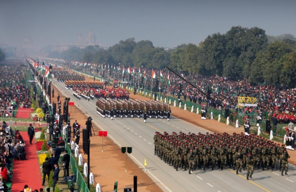 In a first, Bangladesh tri-service contingent takes part in India's R ...