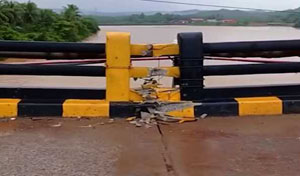 Mangaluru: Expert team inspects damaged Maravoor bridge | coastaldigest ...