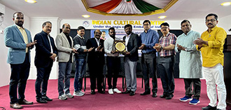 Karnataka Sangha Qatar honours N A Haris in community reception at Doha ...