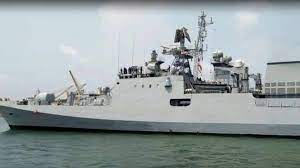 INS Talwar arrives at New Mangalore Port with first consignment of ...
